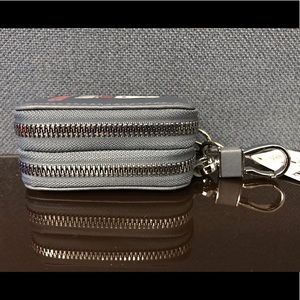 Accessories | Snoopy Double Fastener Key Case Blue | Poshmark